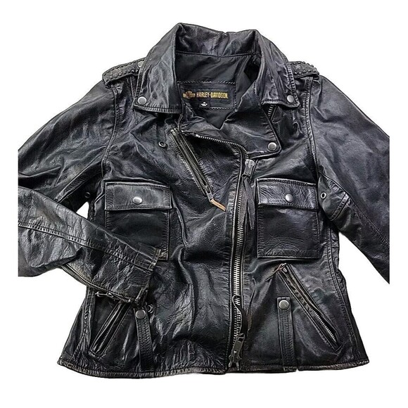 Harley-Davidson | Jackets & Coats | Harley Davidson Leather Motorcycle ...